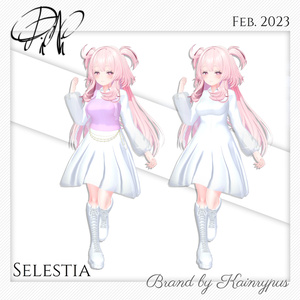 [3Dモデル]Blood Dress(Rindo 竜胆専用) - Pini - BOOTH