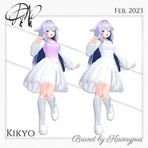 [3Dモデル]Blood Dress(Rindo 竜胆専用) - Pini - BOOTH