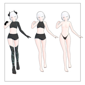 オリジナル3Dモデル『Karal/カラル』 - LAdeWork - BOOTH