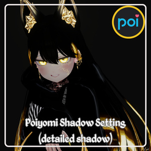 【Free】 [VRC] Poiyomi shader material setting preset オリジナル設定:Chiffon - R ...