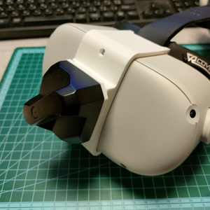 トラッカークイックリリースマウント（Quest3用 貼付タイプ） - noja工房 - BOOTH