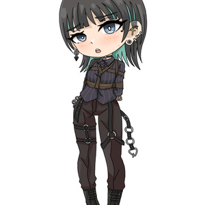 地雷系ちゃん緊縛Tシャツ - bb-182 - BOOTH