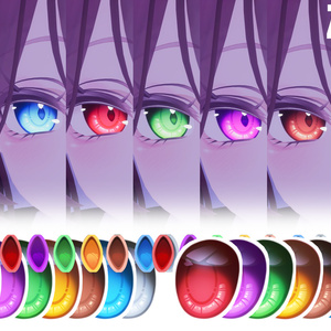 【萌】Moe Eye Texture (5 colors + 7 colors) - zeee - BOOTH