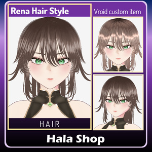 Rena Character & 2 Outfits - HalaShop - BOOTH