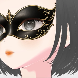 Crimson Butterfly Mask - HalaShop - BOOTH