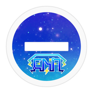 ENA Logo缶バッジ White - ENA officialshop - BOOTH