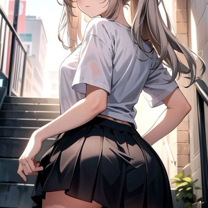 スカートがなびくだけ - miya-ko - BOOTH