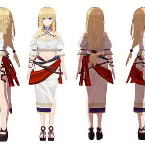 VRoid model：「ルカ -Luca-」 - ～Starry Sea～☆彡 - BOOTH