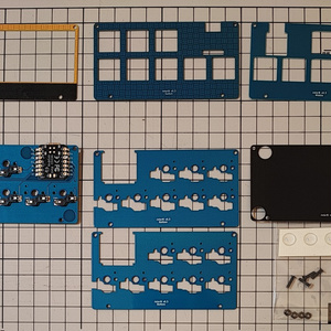 Guard58 （GL516ケース対応自作キーボードキット） - alglabnet - BOOTH