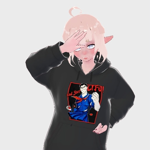 Smiley Face Striped Hoodie - A's Midnight Store - BOOTH