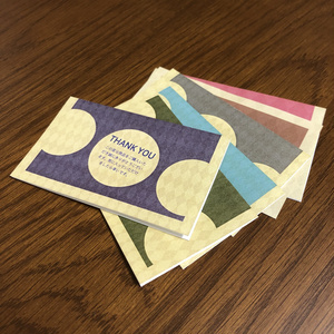 サンキューカード ＊thankyoucard_tile＊ - AKARiNO制作所 - BOOTH