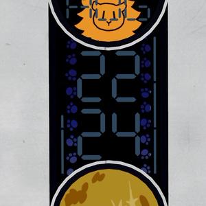 VRChat用掛け時計・人数カウンター＆グラフ Simple Clock [SDK3 UDON] - 晴嵐獣工 - BOOTH