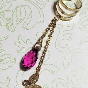 あくねこ(ボスキ) イメージイヤーカフ★ハンドメイド - ameiro-bluesky - BOOTH