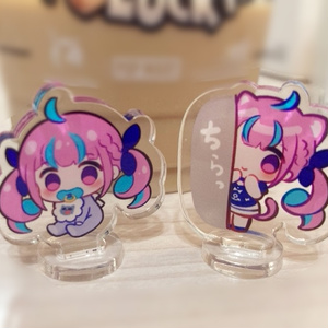 「湊あくあ」両面アクリルスタンドA（バニーver.) - nikoo＠C104月曜日 東P-37a - BOOTH