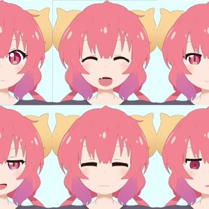 Loona VRChat Full Body Tracking 3D Model - shadsterwolf - BOOTH