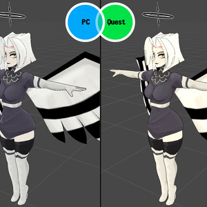 Roxanne Wolf (Roxy) VRChat Full Body Tracking 3D Model - shadsterwolf ...