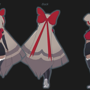 Roxanne Wolf (Roxy) VRChat Full Body Tracking 3D Model - shadsterwolf ...