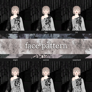 eccol [Basic look] (エコール) 【オリジナル3Dアバター 3D衣装】 - axioma - BOOTH