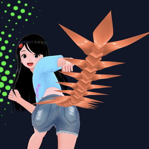 フサフサしっぽ - Ringo🍎🍎🍎 - BOOTH