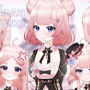 Live2d model 男性モデル【VtubeStudio】premade male vtuber model - ikoiko - BOOTH