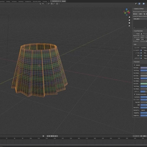 ZBrush用IMMブラシデータ フリル挿入ブラシ - namanomo - BOOTH