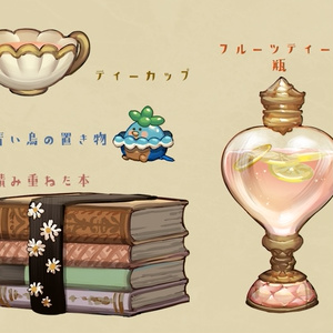 【汎用モデル&アイテム】ココアを飲むシーツおばけ【VTS】 - Norah's Pot - BOOTH