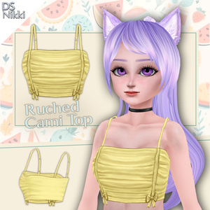 Vroid Cut Out Crop Top Color Set Clothing Textures - Dreamstate Nikki ...