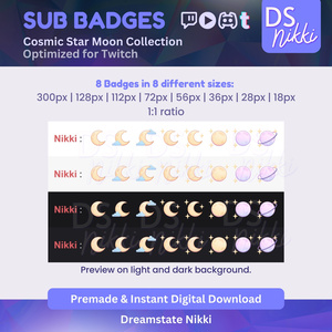 Sheep Cafe Twitch Badges – Kawaii Pastel Lamb Bakery Sub Emotes ...