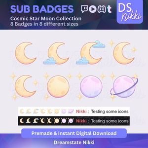 Sheep Cafe Twitch Badges – Kawaii Pastel Lamb Bakery Sub Emotes ...