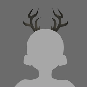 [Vroid] Deer Antlers Hair Presets - onlyvirtualrae - BOOTH