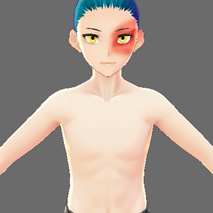 Vroid Simple Face Scars - culturefanatic - BOOTH