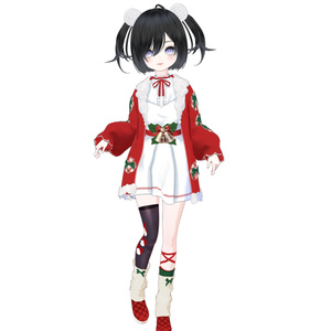 【VRoid衣装】green cute Lolita cape dress - My island - BOOTH