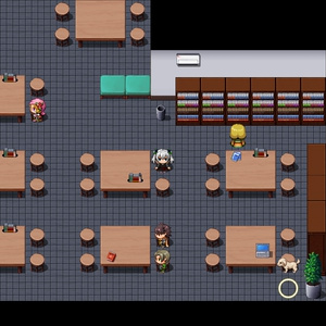 RPGツクールMV・MZ用 マップチップ・タイルセット04 『洋館・幽霊屋敷・呪いの館・屋内・内装・ホラー』 - qlsddc - BOOTH