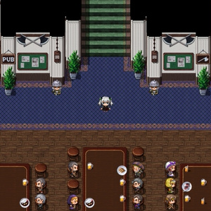 RPGツクールMV・MZ用 マップチップ・タイルセット04 『洋館・幽霊屋敷・呪いの館・屋内・内装・ホラー』 - qlsddc - BOOTH