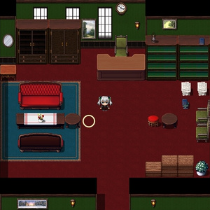 RPGツクールMV・MZ用 マップチップ・タイルセット04 『洋館・幽霊屋敷・呪いの館・屋内・内装・ホラー』 - qlsddc - BOOTH