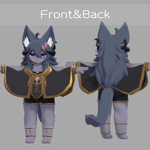 NKD Protogen - VRChat Avatar 3D Model - Nukude's Stuff - BOOTH