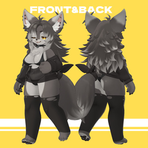 オリジナル3Dモデル【Chalo】 - もふもふ屋 - BOOTH