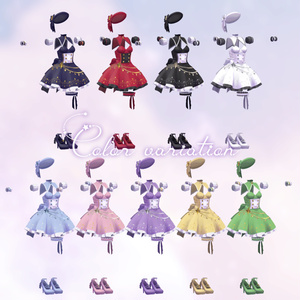 Gemini hair ふたご座ヘア【VRChat】 - VAlice - BOOTH