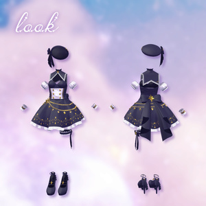 Gemini hair ふたご座ヘア【VRChat】 - VAlice - BOOTH