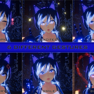 【Unity/VRChat】Aura of Darkness (Particles, Sound and Shader included) - floppiii - BOOTH