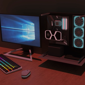 VRChat向け 「ピン留め」 無償モデル - MorningGlory-VR - BOOTH