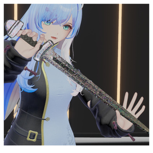 【1日無料】薙刀【VRChat想定】 - エリーターズ/Eliters - BOOTH