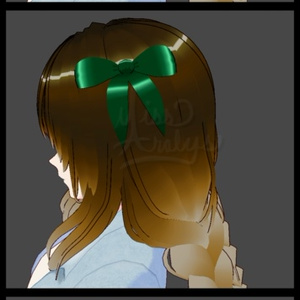 [Free] {VRoid} Puffy Side Bow - Miss Aralys Designs - BOOTH