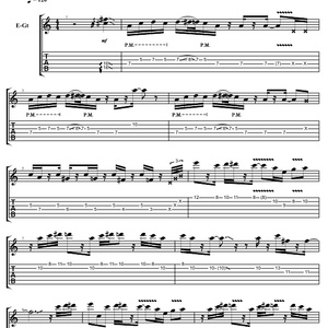 Mintjam - e.n. -celestial circle- | Guitar Solo[TAB] - 小Astart - BOOTH