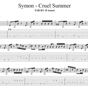 Mintjam - e.n. -celestial circle- | Guitar Solo[TAB] - 小Astart - BOOTH