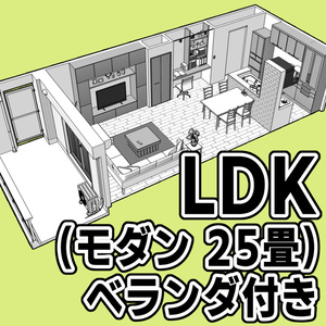 レトロな木造アパート一室_1DK(8畳)【クリスタ用素材】 - mame1123 - BOOTH