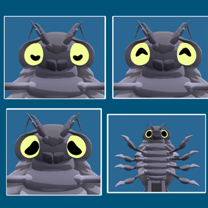 Moth! VRChat Avatar - Inevanable's VRChat Avatars and Assets - BOOTH