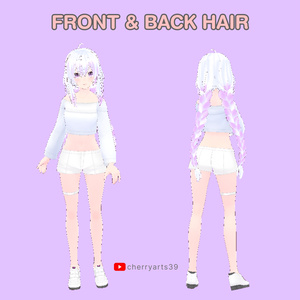 Furina Face Bundle VROID MODEL | Genshin Impact VROID - cherryarts - BOOTH