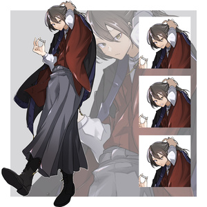 【無料/有料】立ち絵 お団子 - 9685 - BOOTH