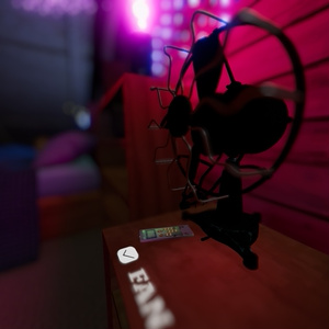 VR Chat Bar Table, Chairs, And Roof Fixture / Fairy Lights ...